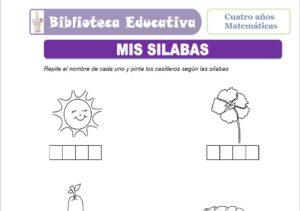 Mis silabas para Nivel inicial de cuatro años – Biblioteca Educativa