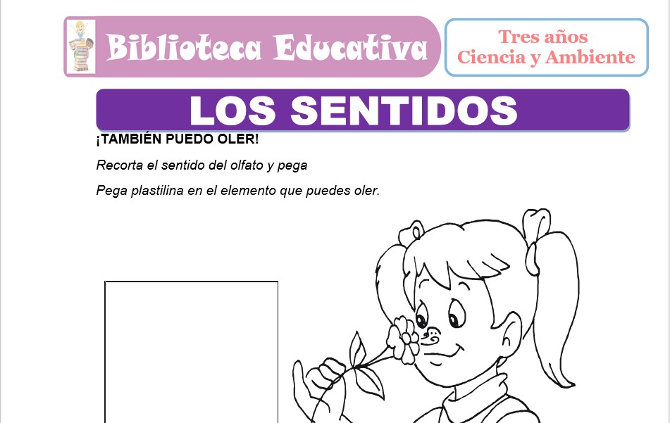Los Sentidos para Nivel inicial de tres años – Biblioteca Educativa